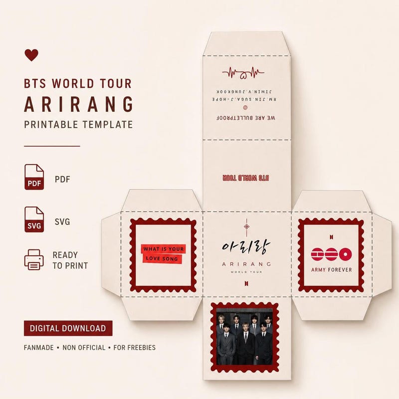 Bts Army Box - Etsy