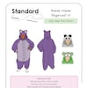 PDF Animal Onesie (kigurumi) Sewing Pattern - Teen/adult - V1 & V2 - Etsy