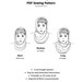 PDF Hooded Infinity Scarf Sewing Pattern - Etsy
