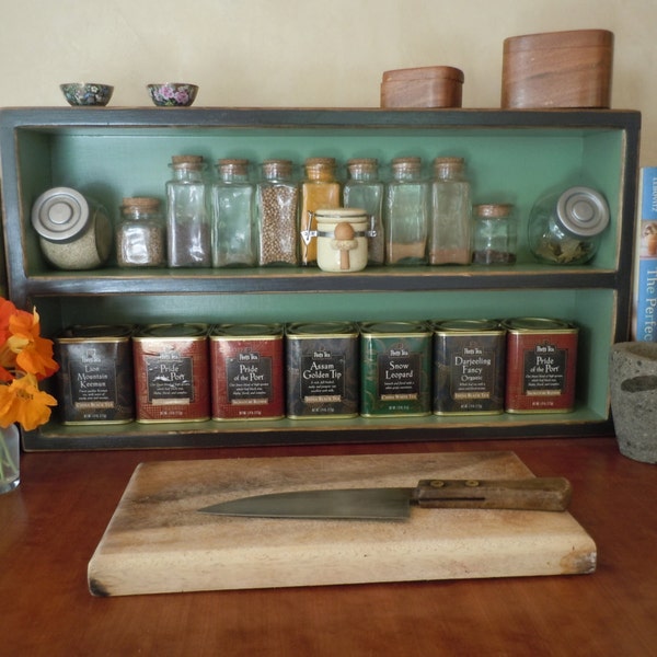 Rustic Spice Rack - Etsy