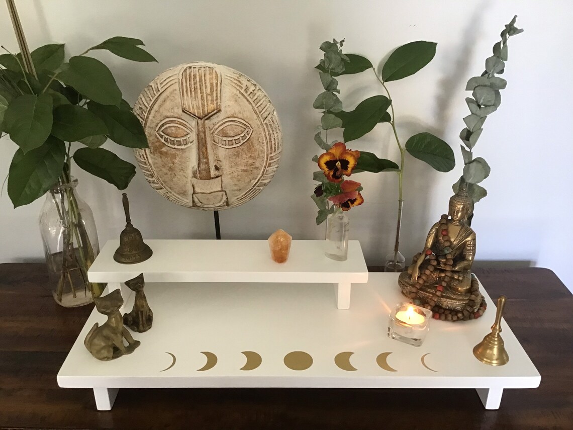 Yoga Meditation Table Altar 2 Tiered 24 X 10 Base 16 X - Etsy