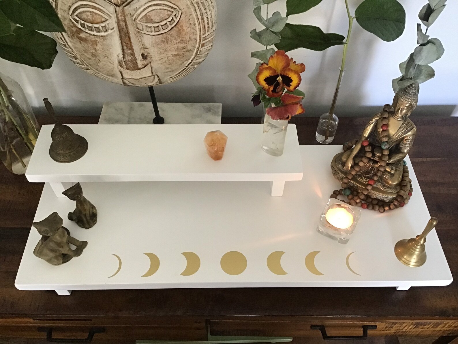 Altar 2 Tiered 24 X 10 Base 16 X 4 Top Spiritual Altar - Etsy