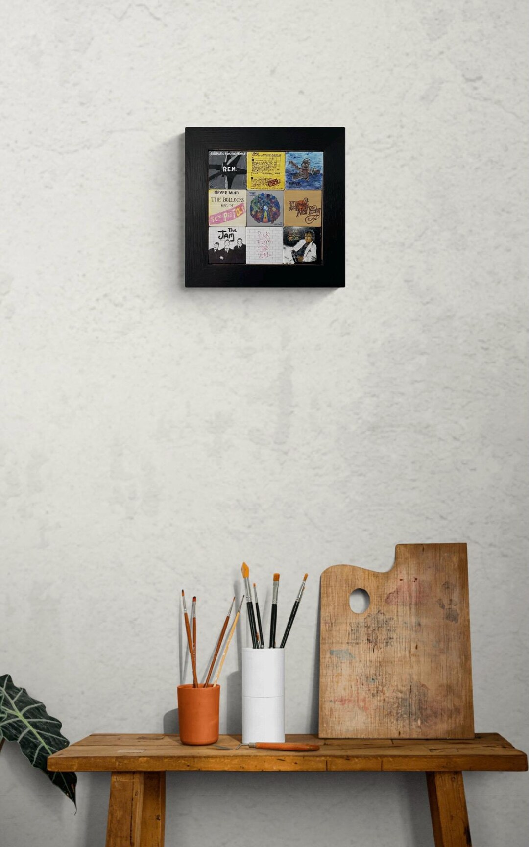 Custom Album Art - 9 Hand Painted Album Covers of Your Choice - Etsy