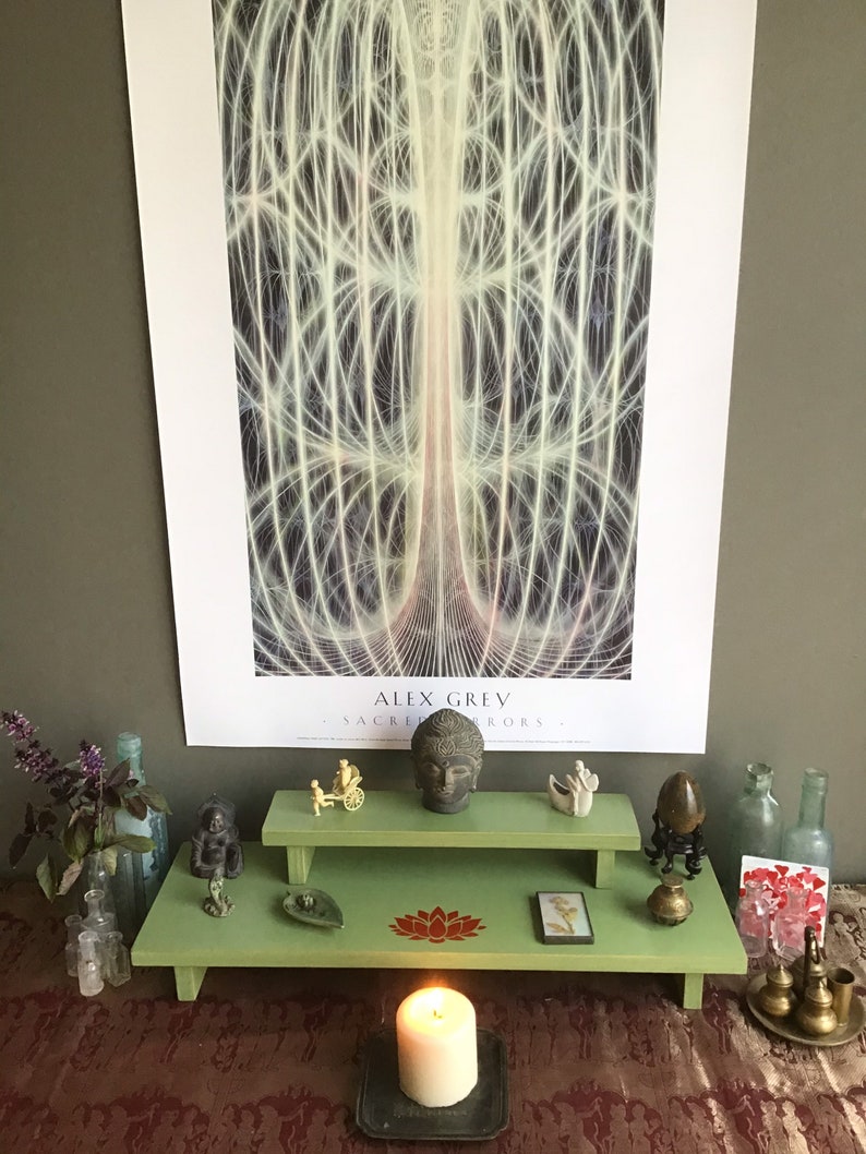 Altar 2 Tiered Large spiritual Altar Shrine Prayer Center | Etsy