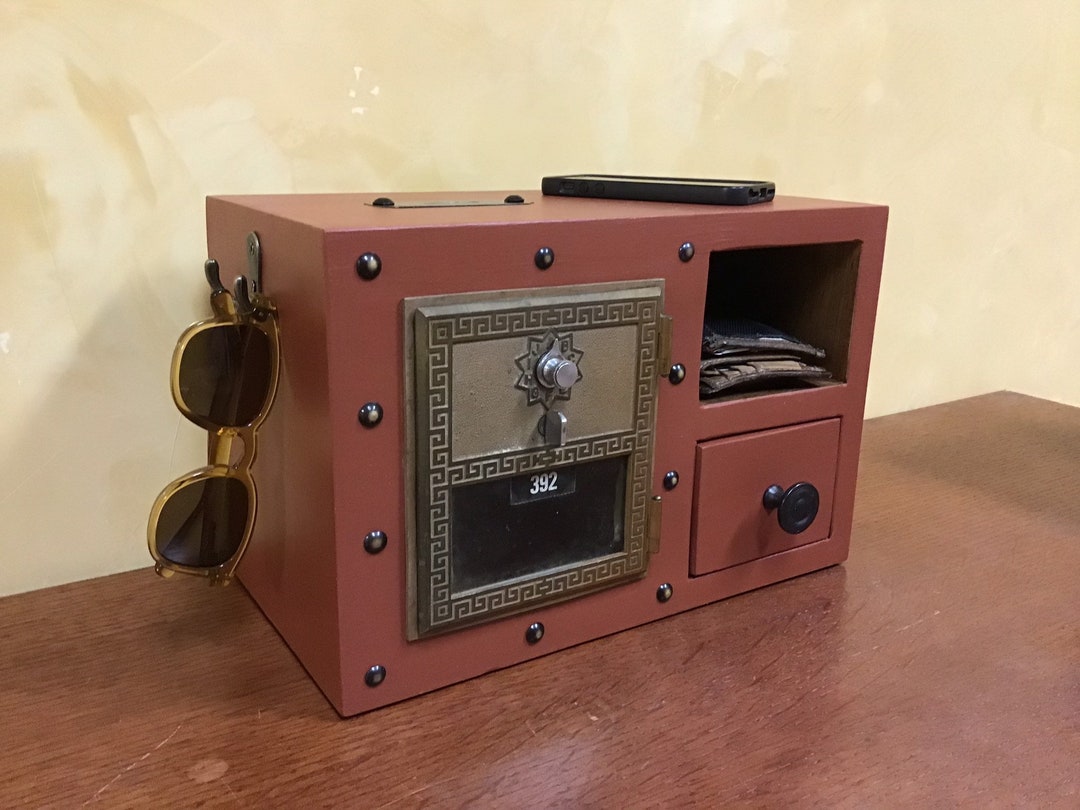 Chester Mannly's Mann Box - Brass Post Office Box - Piggy Bank - With ...