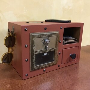 Chester Mannly's Mann Box - Brass Post Office Box - Piggy Bank - With ...