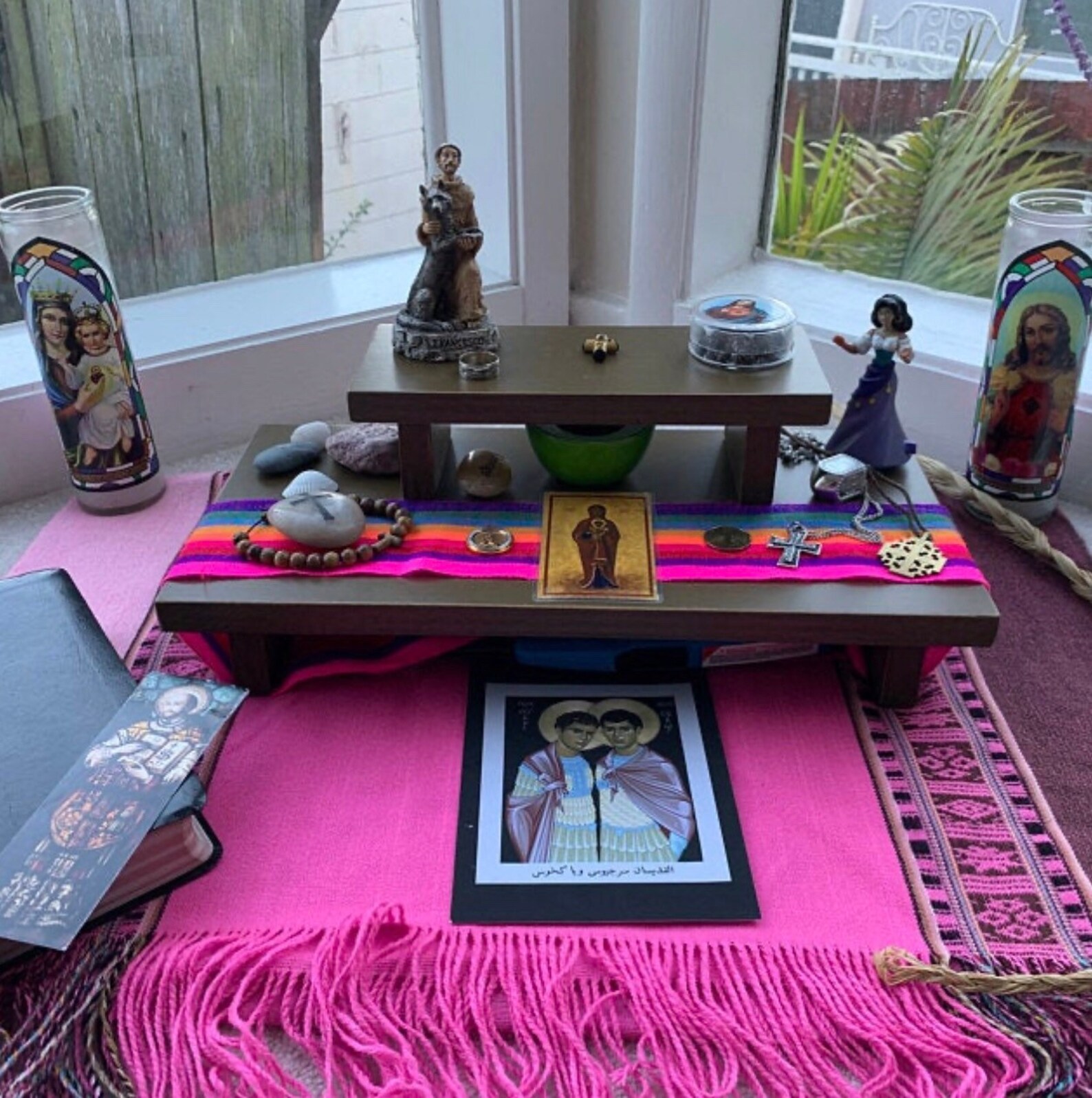 Altar 2 Tiered SMALL 16 X 8 Base 10 X 4 Top Spiritual - Etsy