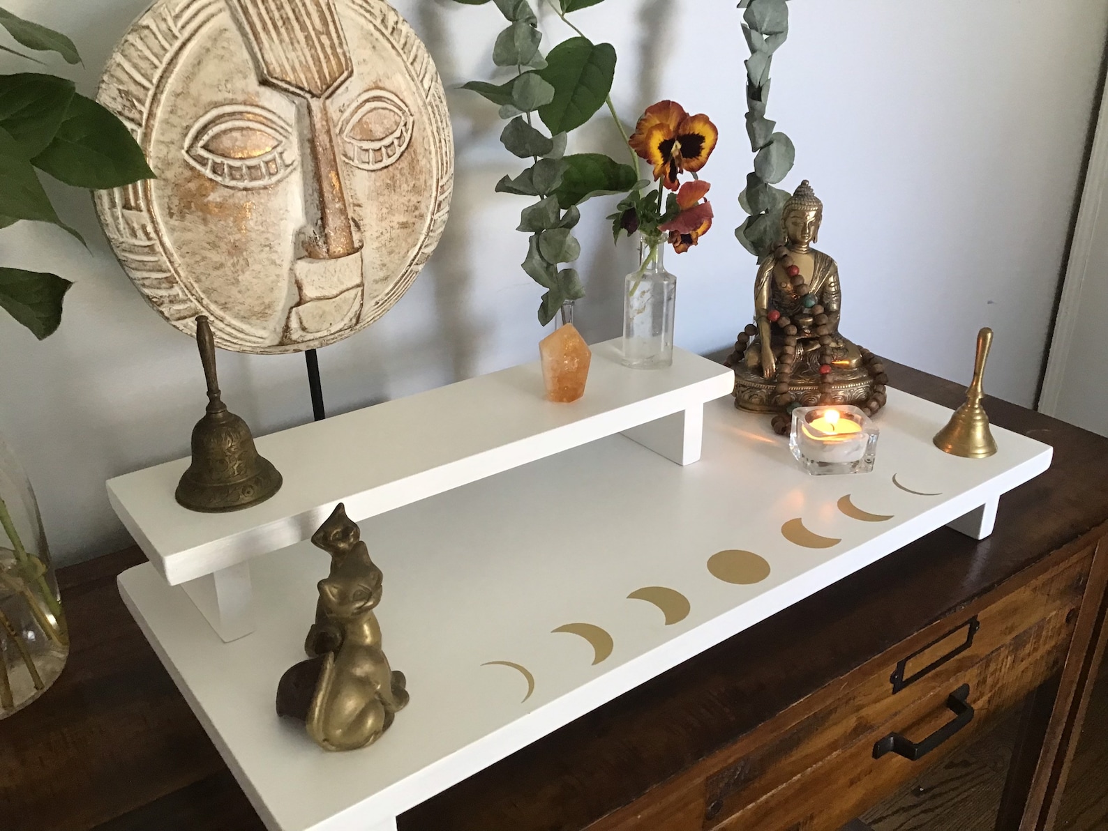 Altar 2 Tiered 24 X 10 Base 16 X 4 Top Spiritual Altar - Etsy