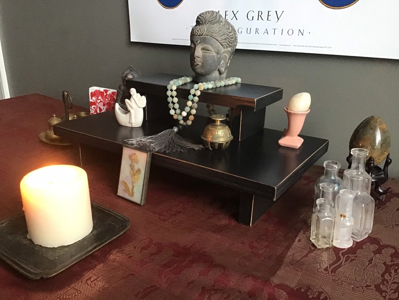 Altar 2 Tiered SMALL 16 X 8 Base 10 X 4 Top Spiritual - Etsy