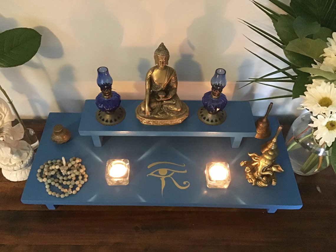 Altar 2 Tiered 24 X 10 Base 16 X 4 Top Spiritual Altar - Etsy