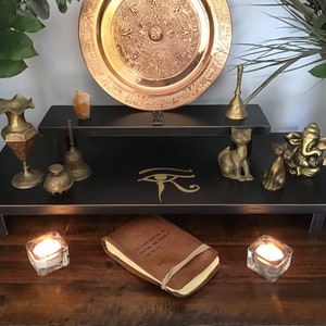 Handmade Altar Table Spiritual Practice Altar Table for Meditation ...