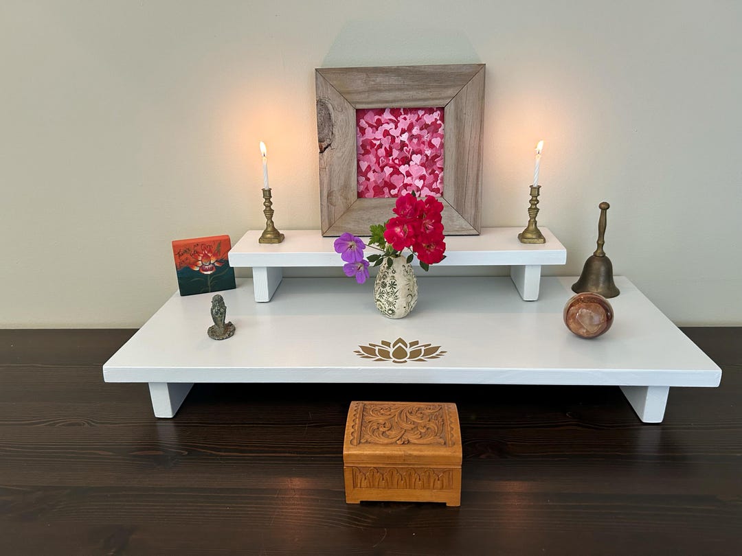 Handmade Goddess Altar Table Spiritual Practice Altar Table for ...