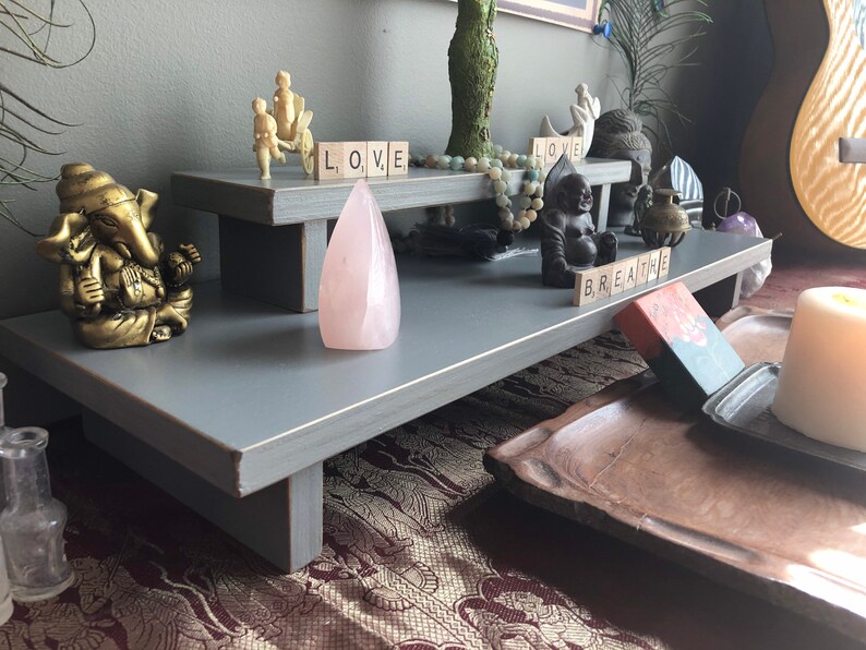 Spiritual Altar Table Hand Made Altar Table for Meditation Altar Shrine ...