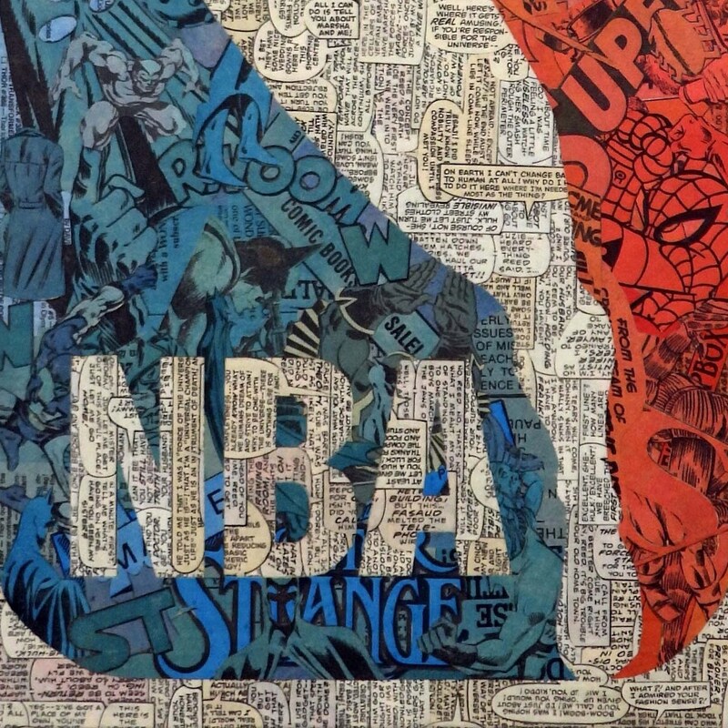 ComicCollageArt - Etsy