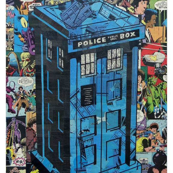 Tardis Print - Etsy