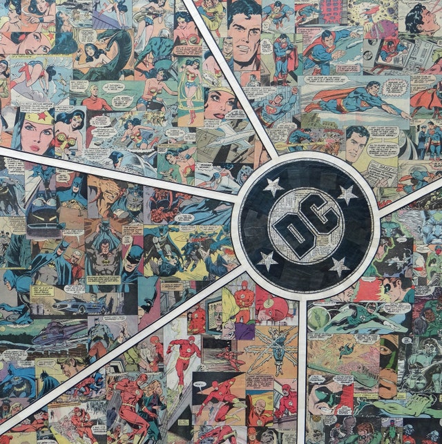ComicCollageArt - Etsy