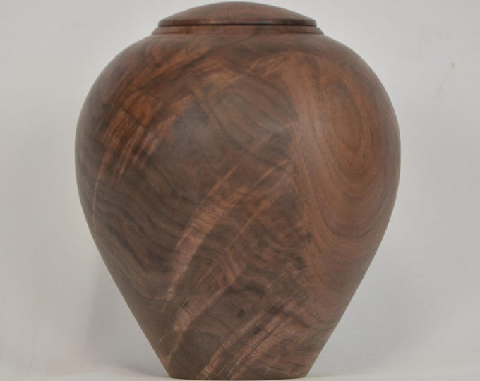 Walnut Urn - 50641 - Etsy