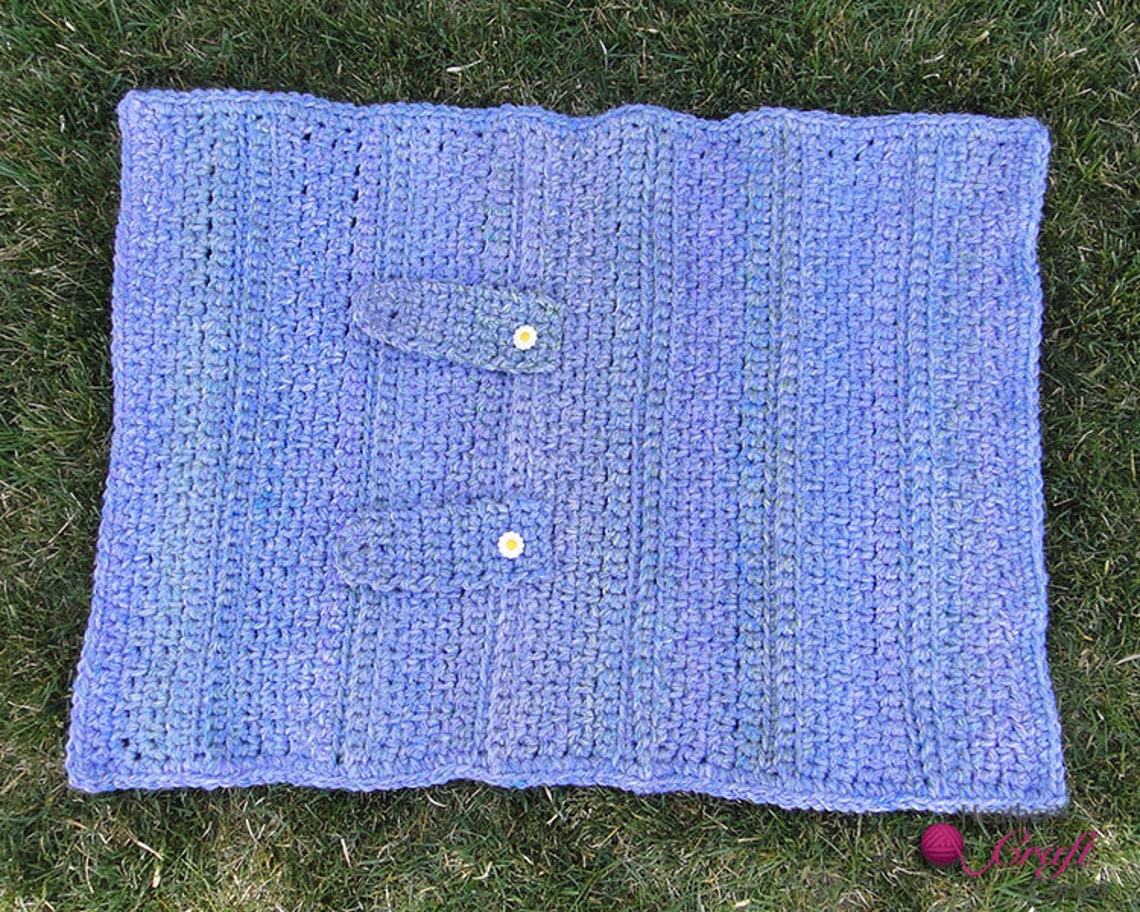 Crochet Pattern Quick 'N Easy Chunky Canopy US & UK - Etsy Canada