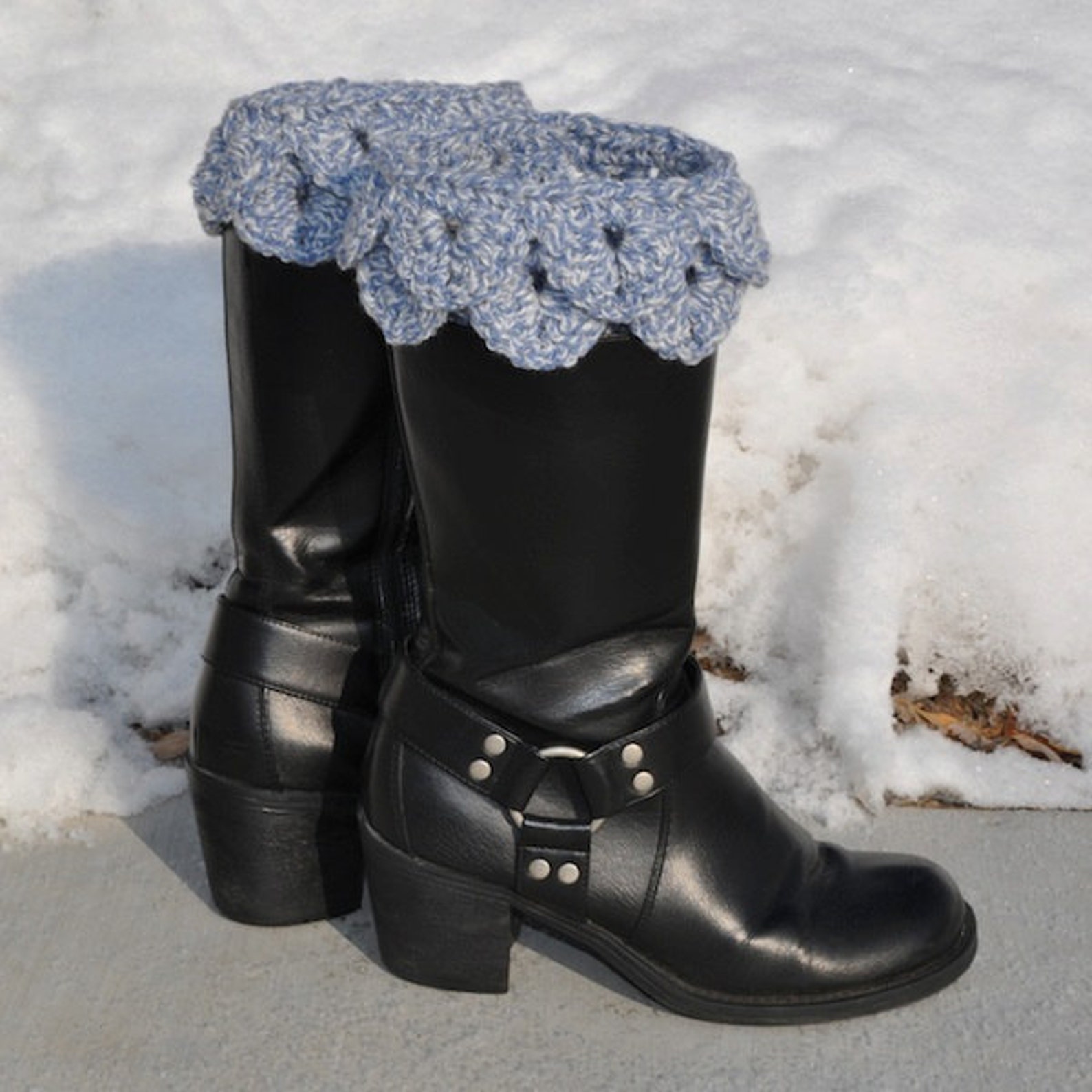 CROCHET PATTERN - Crocodile Stitch Boot Toppers - Etsy