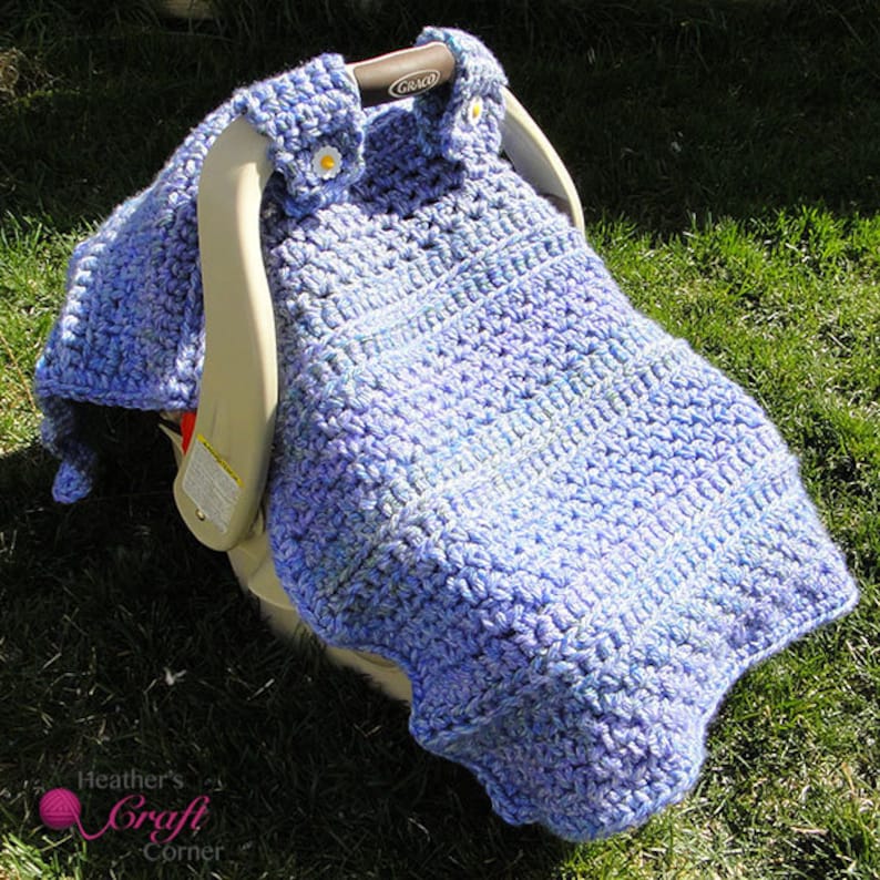 Crochet Pattern Quick 'N Easy Chunky Canopy US & UK - Etsy Canada