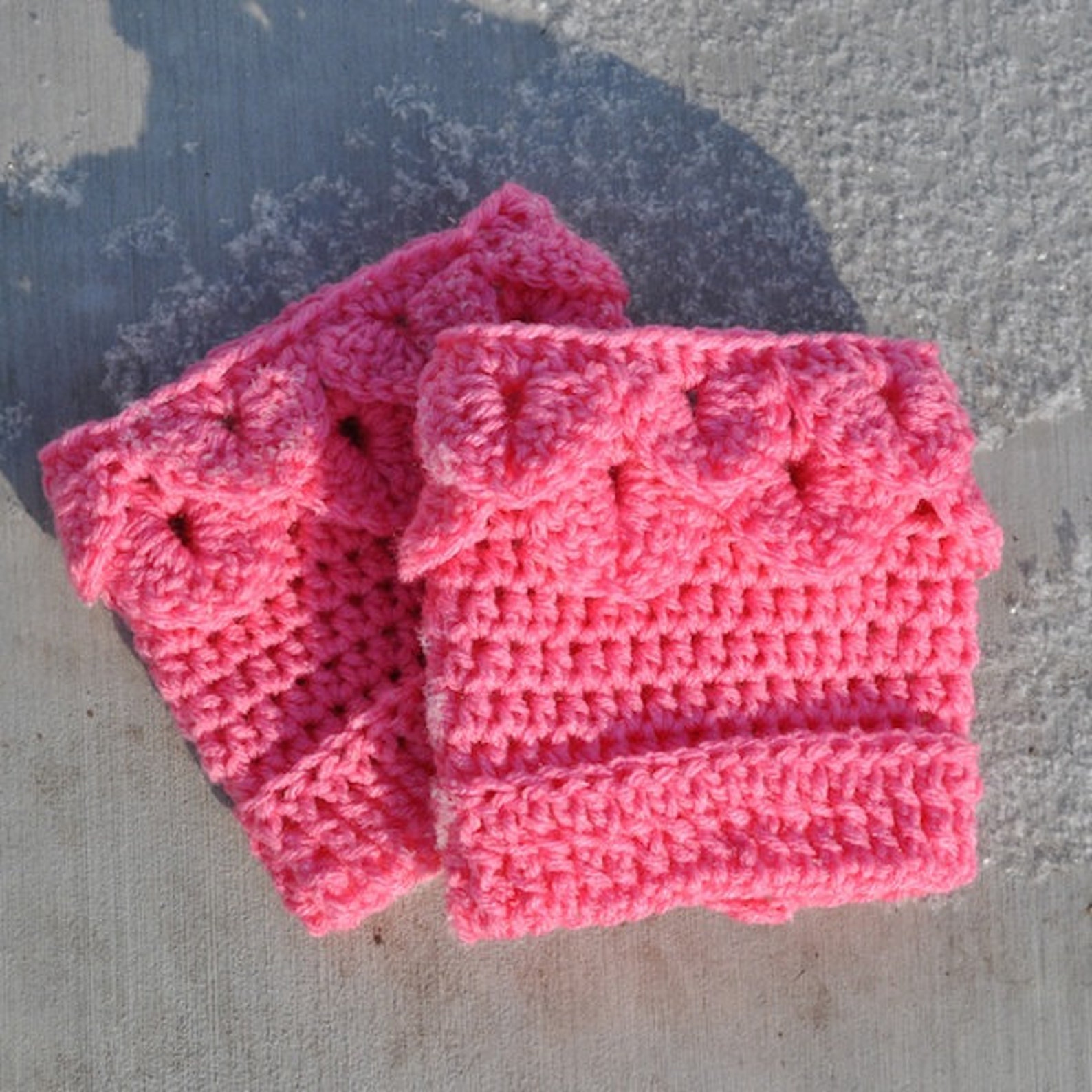 CROCHET PATTERN - Crocodile Stitch Boot Toppers - Etsy