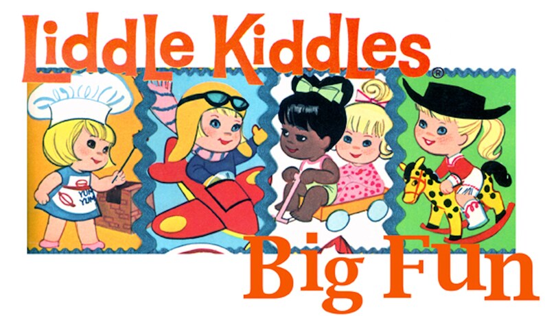 4 Barbie Little Kiddle Paper Doll Books Toy Dolls Playset in - Etsy