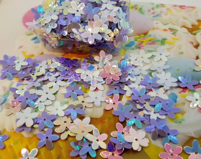 Flower Sequins Paillete Rose Mix,mixed Colour Loose Glitter Sewing ...