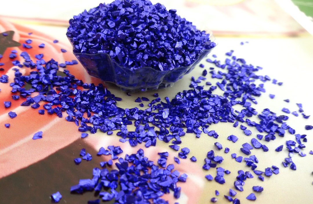 Blue Metallic Coarse for Resin,blue Resin Filling,resin Epoxy Fillings ...