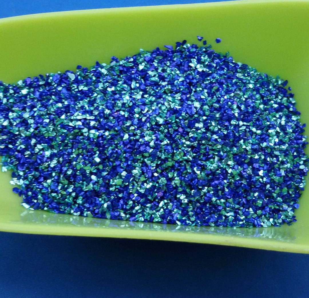 Blue Metallic Coarse for Resin,resin Epoxy Fillings,metal Crushed Resin ...