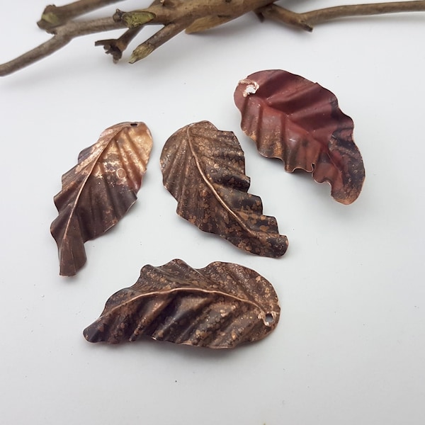 Copper Leaf - Etsy