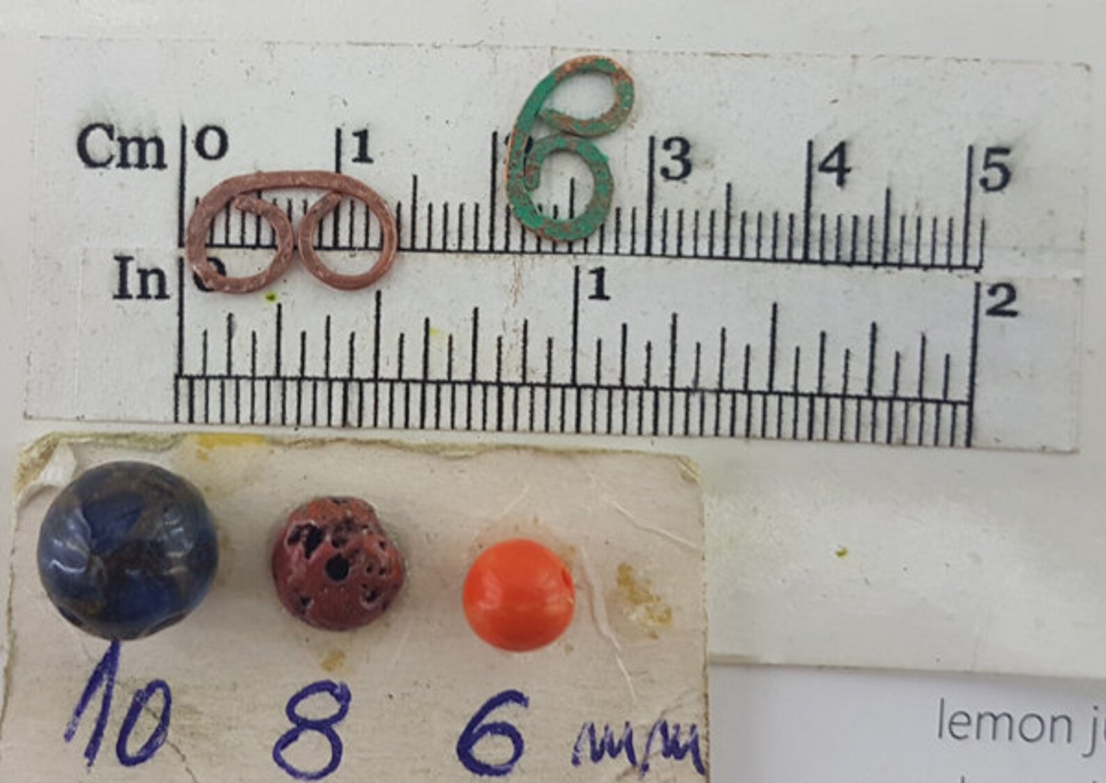 Antique Copper Tiny Links,double Loop Necklace Links,small Round ...