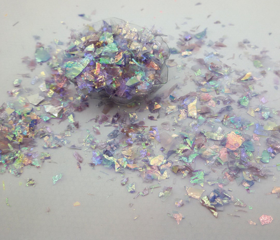 Holographic Chunky Glitter Flakes,glitter Foil Chip for Resin,soft ...