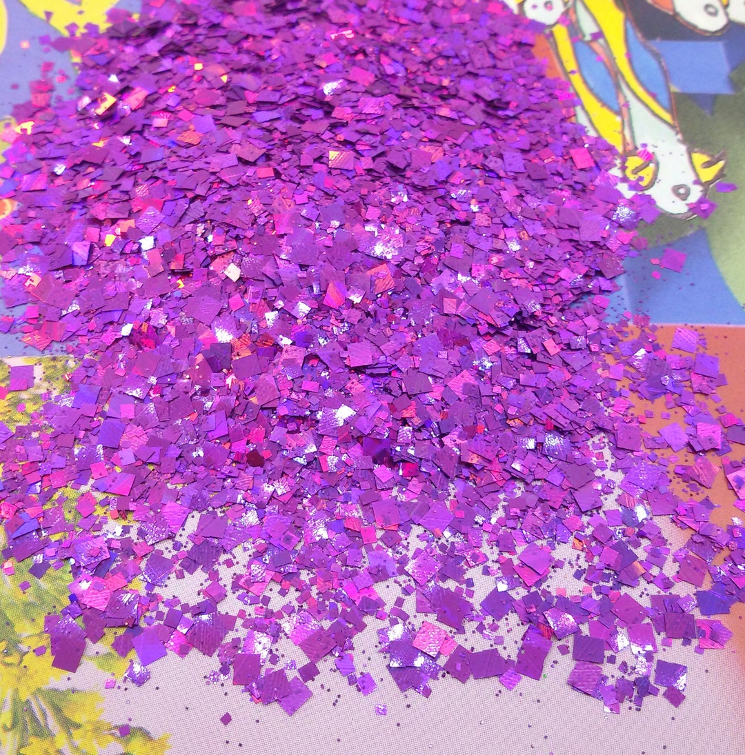 Purple Resin Glitter,purple Shining Glitter Flakes and Fine,nail Art ...