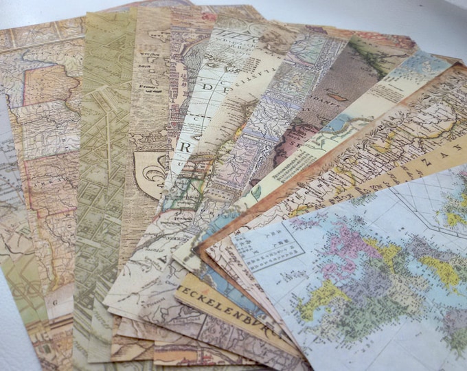 Vintage Map Paper,antique Bookstore Old Maps,craft Maps Background Old ...