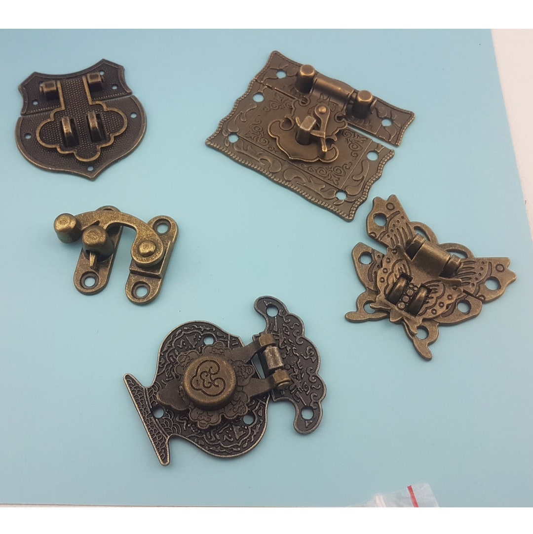 Decorative Metal Latch,vintage Decor Latches,ornate Hasp for Box,1 Pcs ...