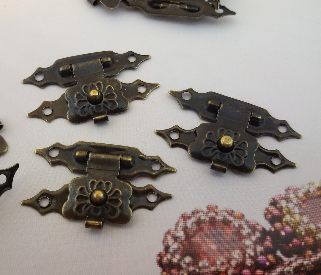 Decorative Metal Mini Latch,vintage Decor Latches,small Hasp for Box ...