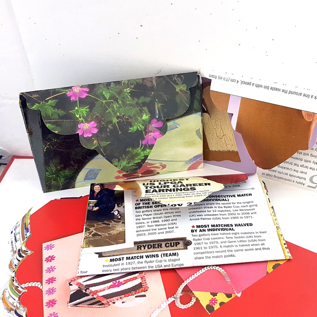 Paper Envelope Pack,25 DIY Various Designs Paper Gift Wrap,jewelry ...