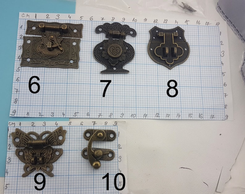 Decorative Metal Latchvintage Decor Latchesornate Hasp for - Etsy