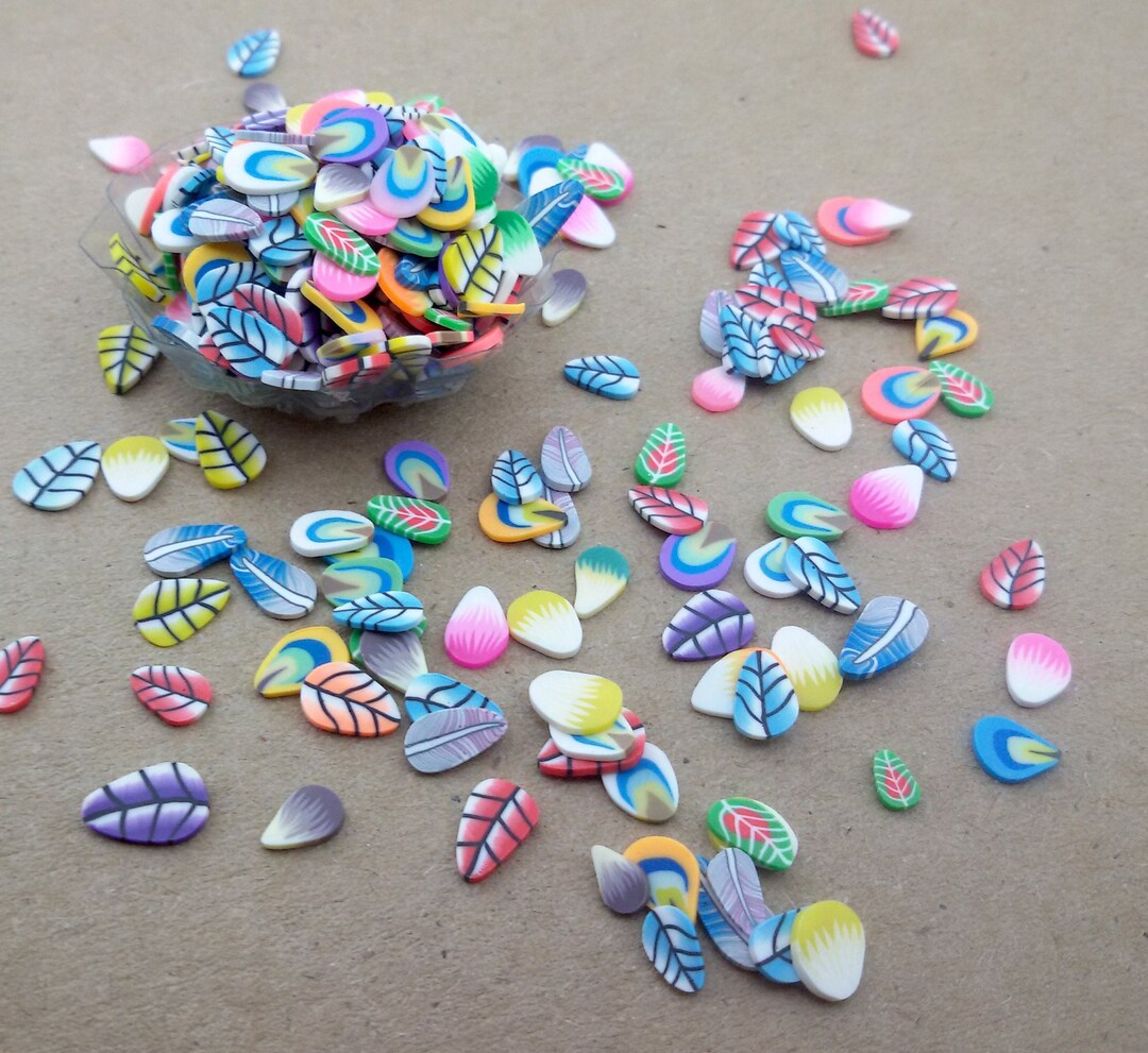 Colorful Feathers Sprinkles,nail Art Decor,resin Fillers,slime Decor ...