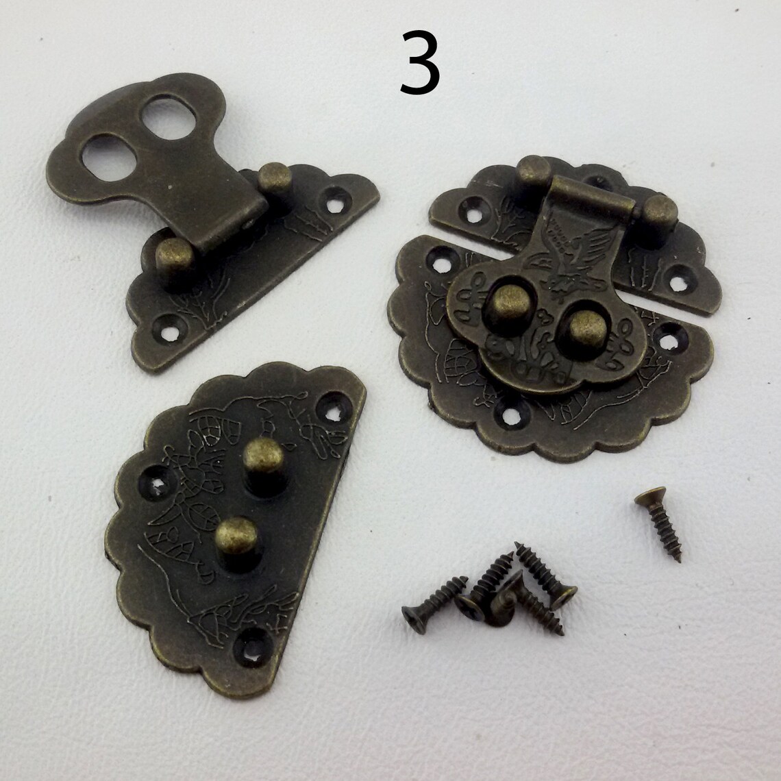 Decorative metal latchvintage decor latchesornate hasp for | Etsy