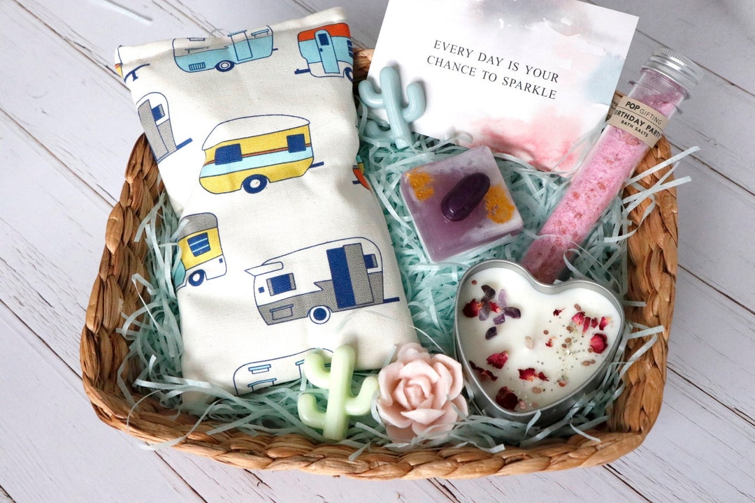 Caravan Traveller Gift Set - Pamper Me | Birthday Curated Handmade Box ...
