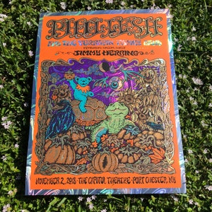 Phil Lesh FOIL VARIANT 11/2/18 Capitol Theatre Poster - Etsy