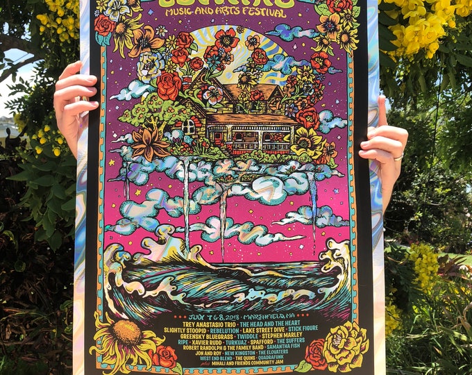 Levitate Music Festival 2018 Poster - Etsy