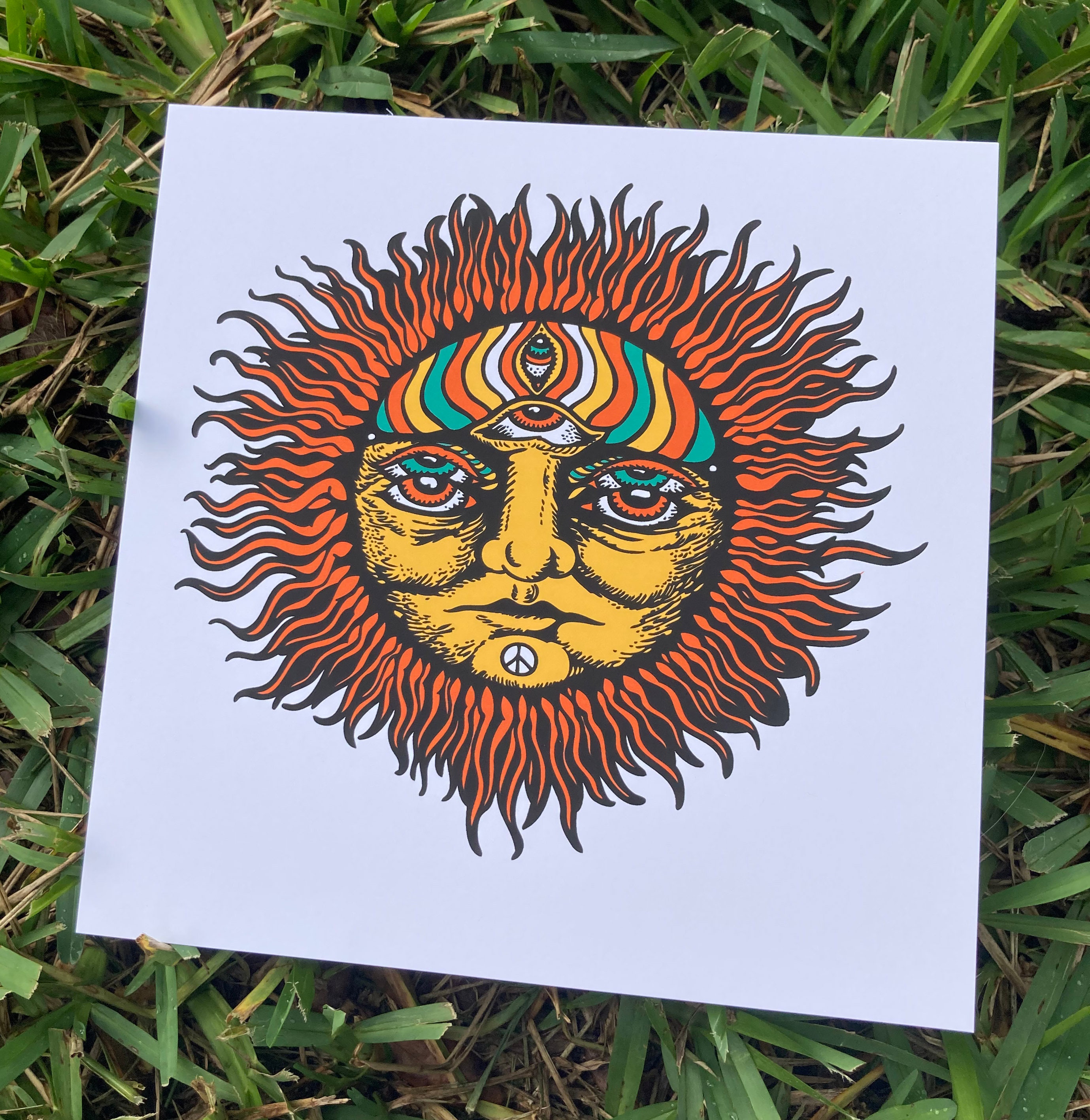 Sublime Sun Outline
