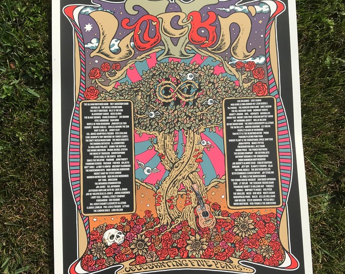 Commemorative LOCKN' Poster - Etsy