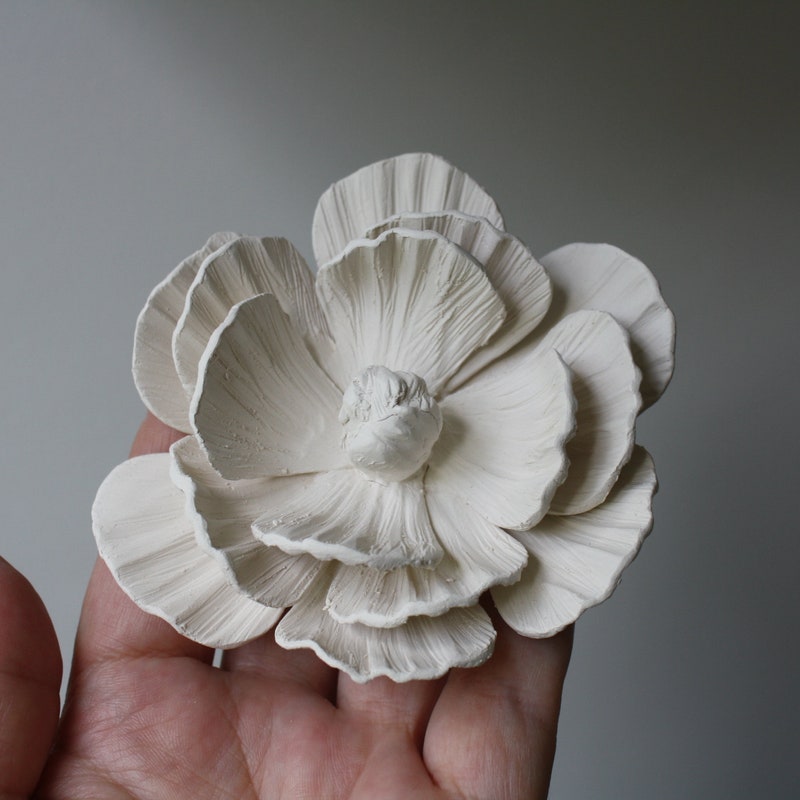 Ceramic Wall Flowers - Etsy