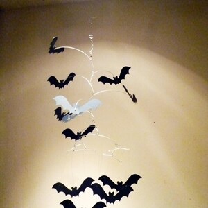 Halloween Bats Decoration , Hanging Mobile, Gothic Style, Kinetic ...