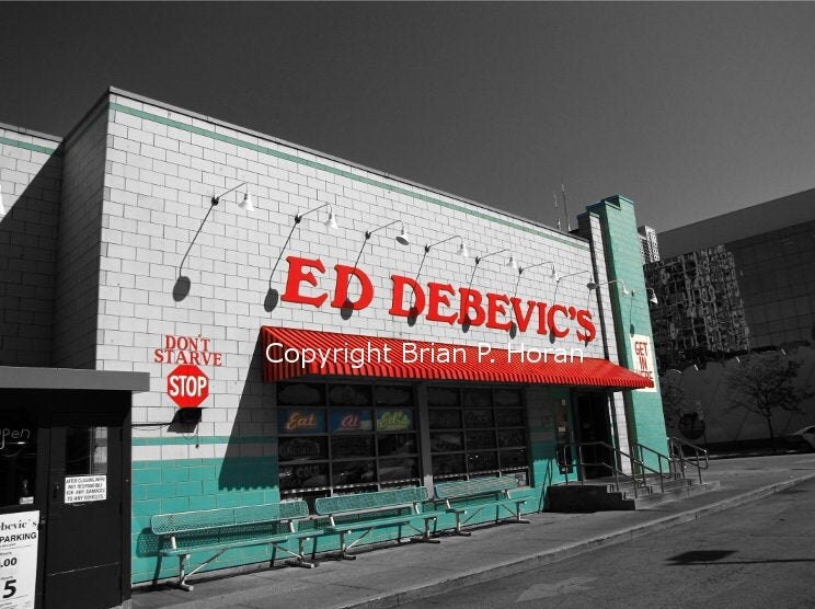 Ed Debevics Nostalgic Chicago Diner - Etsy