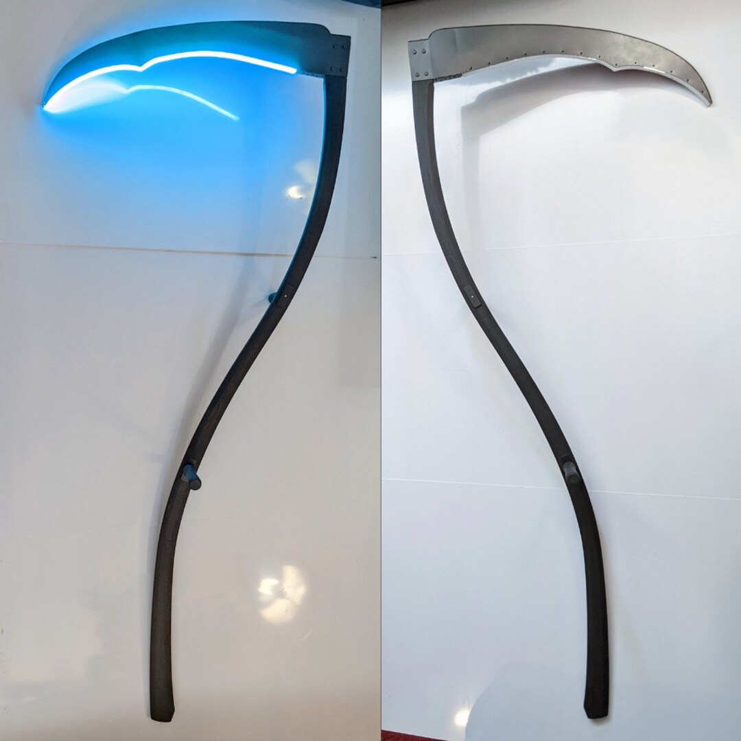 Glowing Grim Reaper Scythe - Etsy