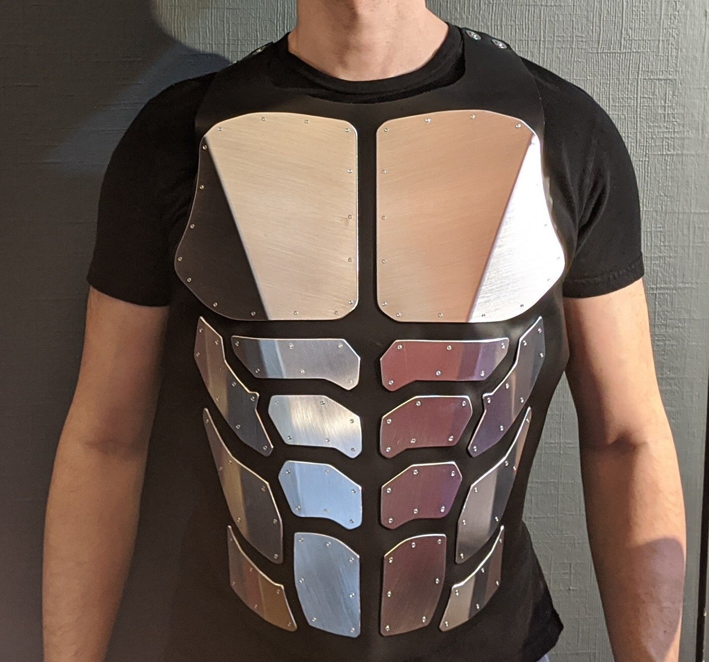 Batman Torso Armor Aluminum Or Titanium Plating
